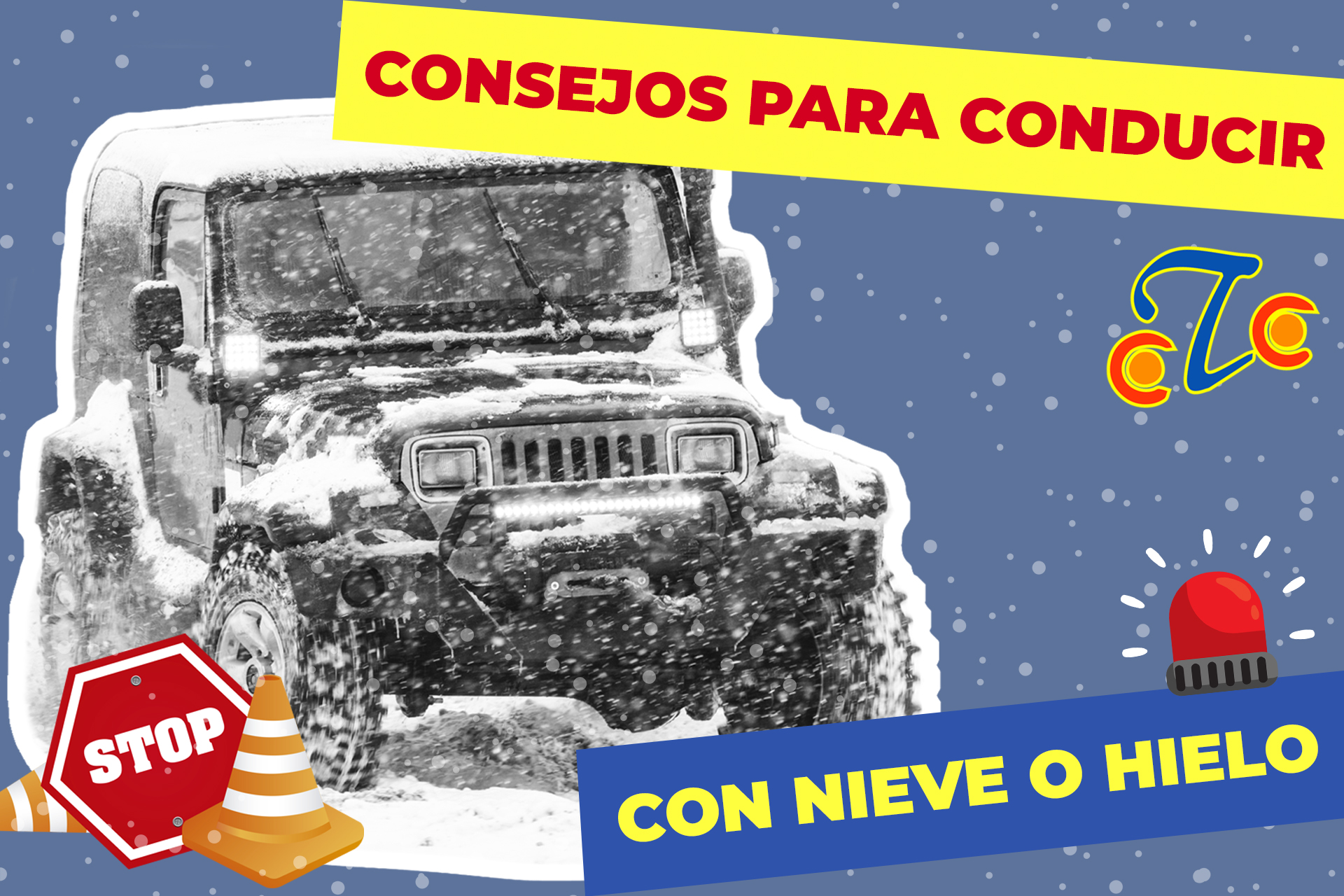 Conducir con nieve, hielo y frío. Consejos de conducción segura ...